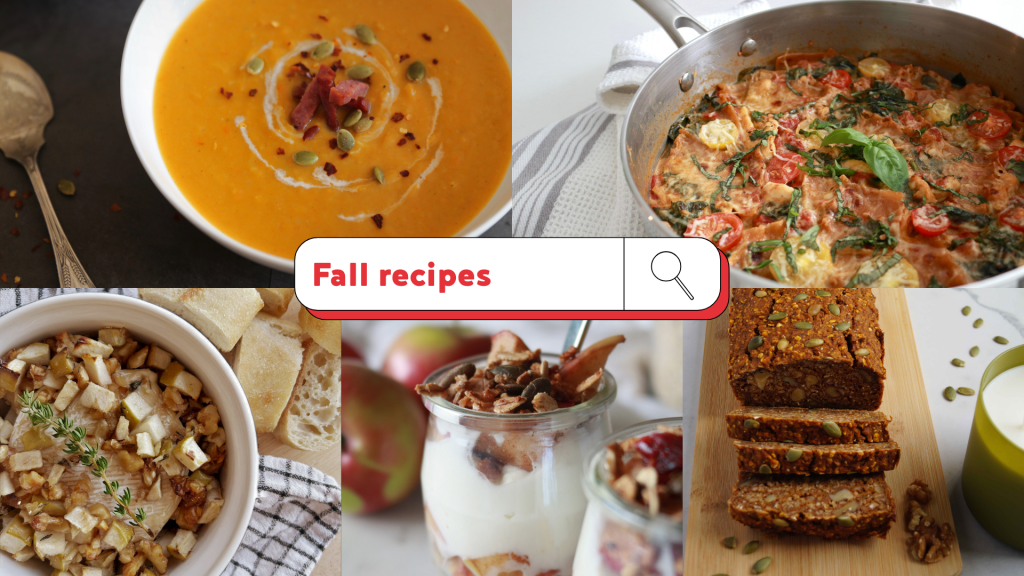 Our top 10 fall recipes to celebrate this cozy season - Nautilus Plus ...